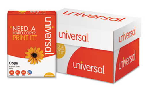 Paper Copy 8.5x11 20# White Pacesetter 97 Brightness 500/RM 10/CS 40 ...